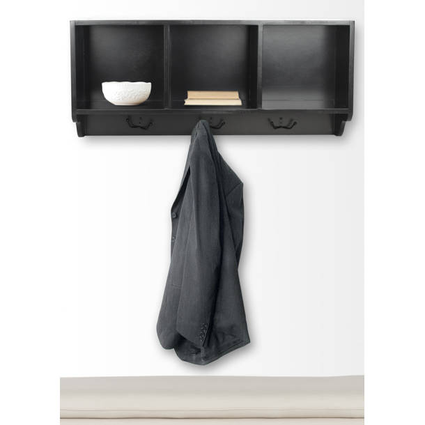 Latitude Run® Wall 3 - Hook Wall Mounted Coat Rack & Reviews | Wayfair
