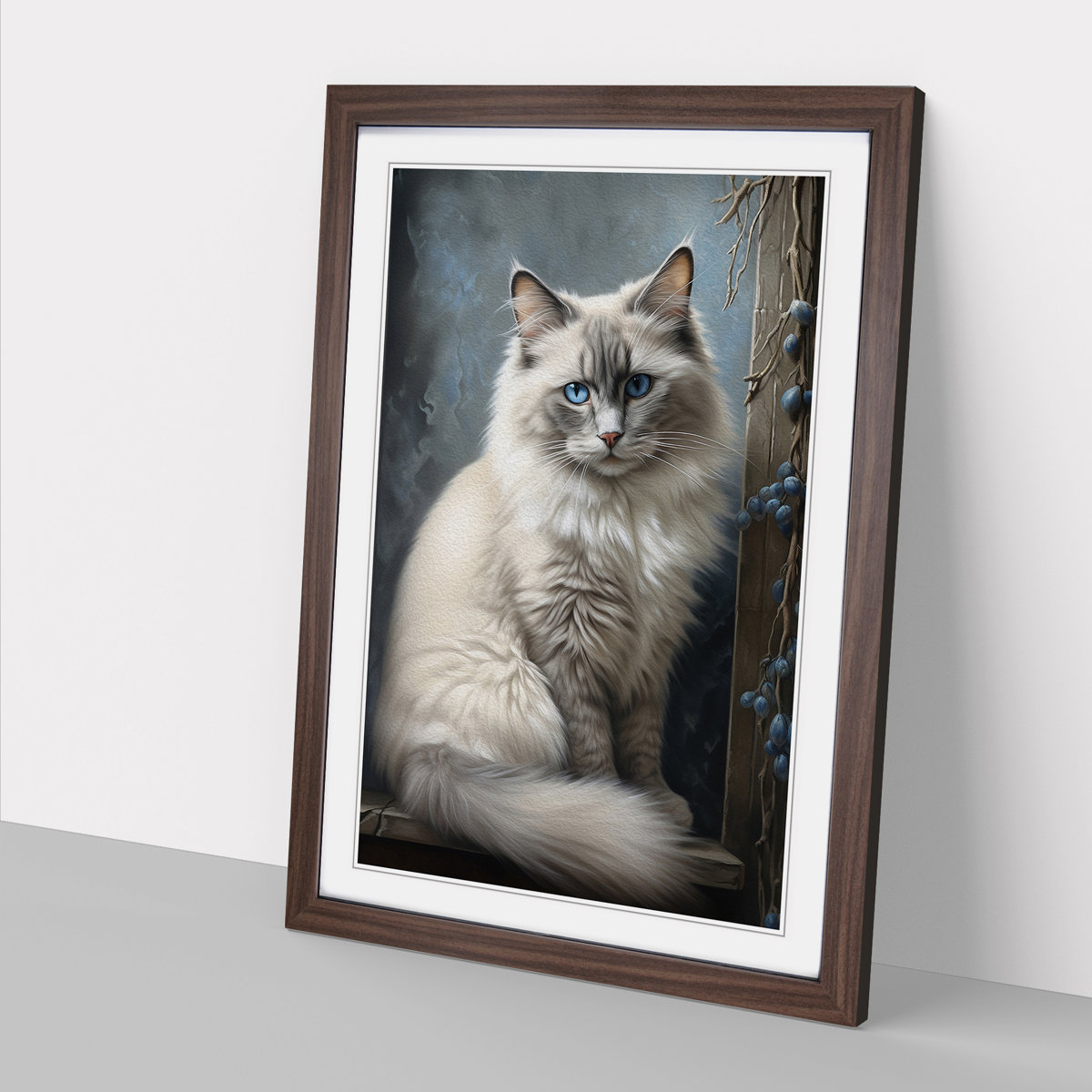 Marlow Home Co. Ragdoll Cat Realism - Framed Print | Wayfair.co.uk