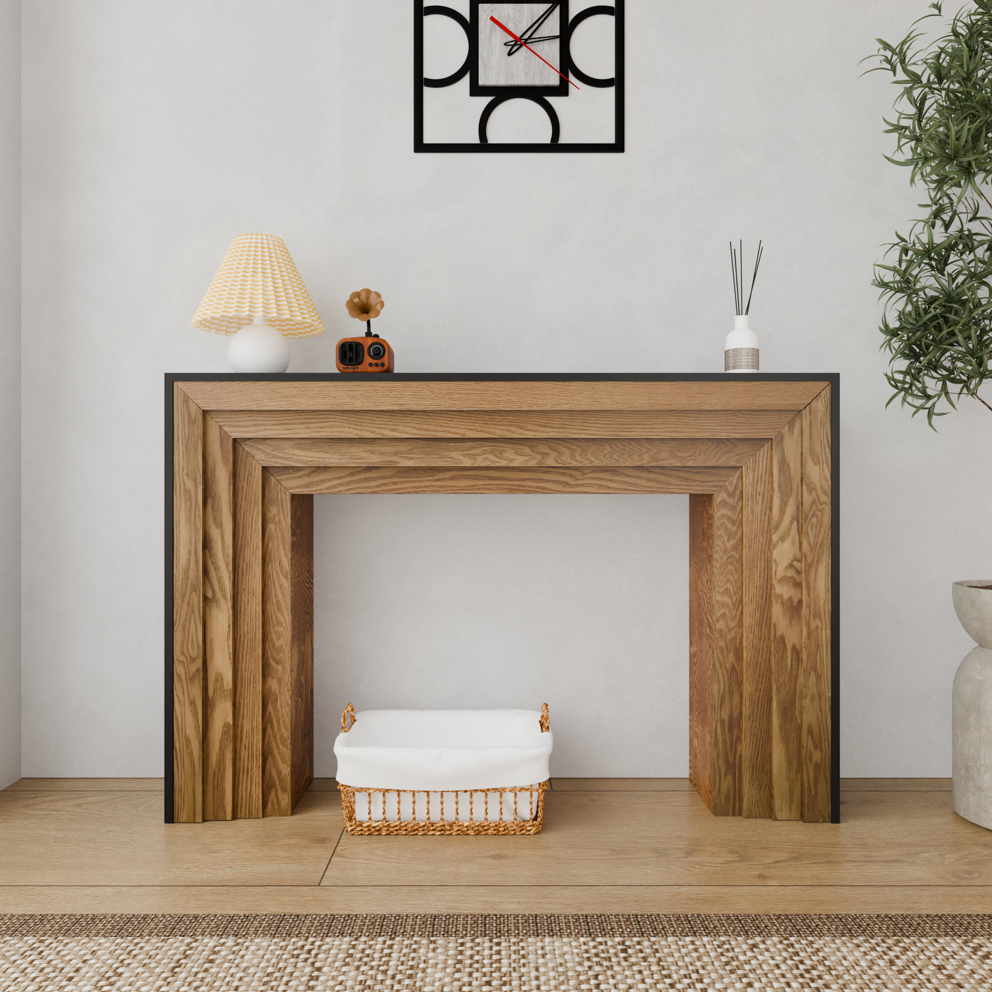 Latitude Run® 47-Inch Modern Wood Console Table | Wayfair