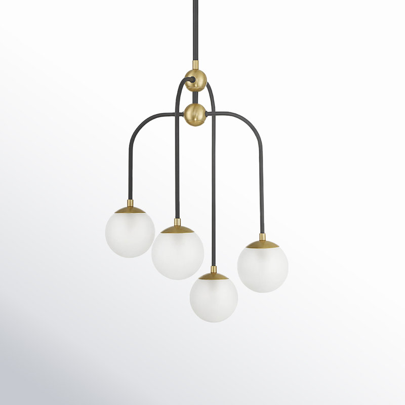 AllModern Randal 4 - Light Cluster Modern Linear Chandelier & Reviews ...