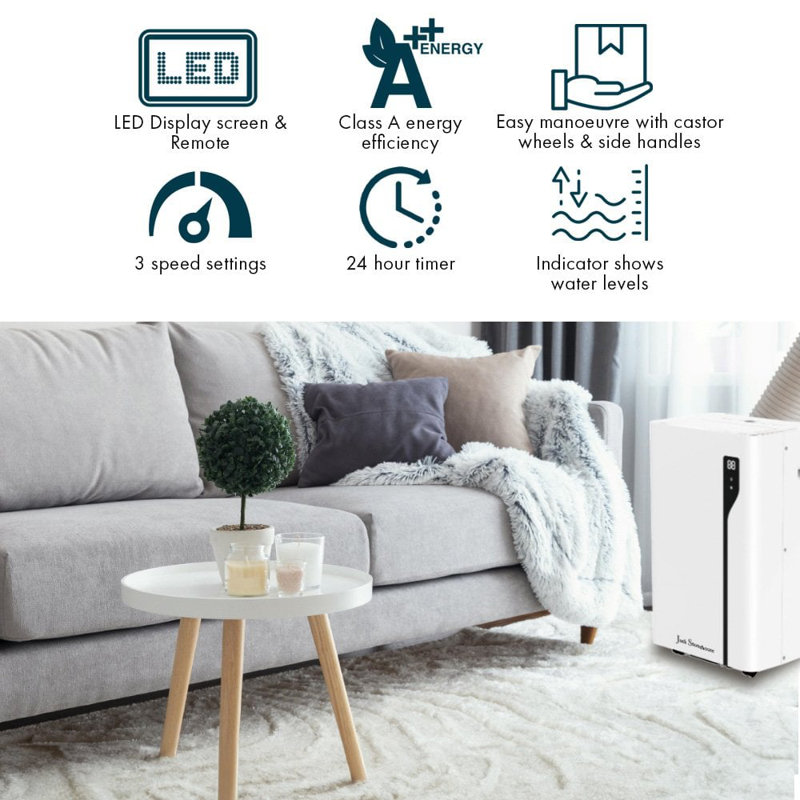 Jack Stonehouse Portable 12000 BTU Air Conditioning Unit with Remote ...