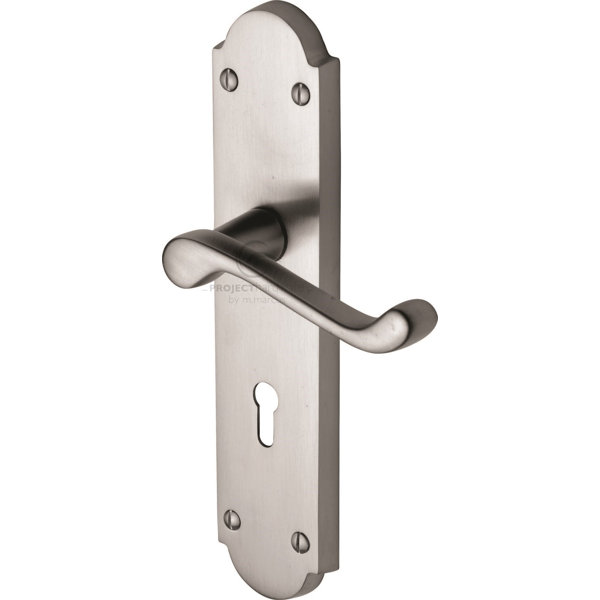 Heritage Brass Project Hardware Door Handle Lever Lock Kensington ...