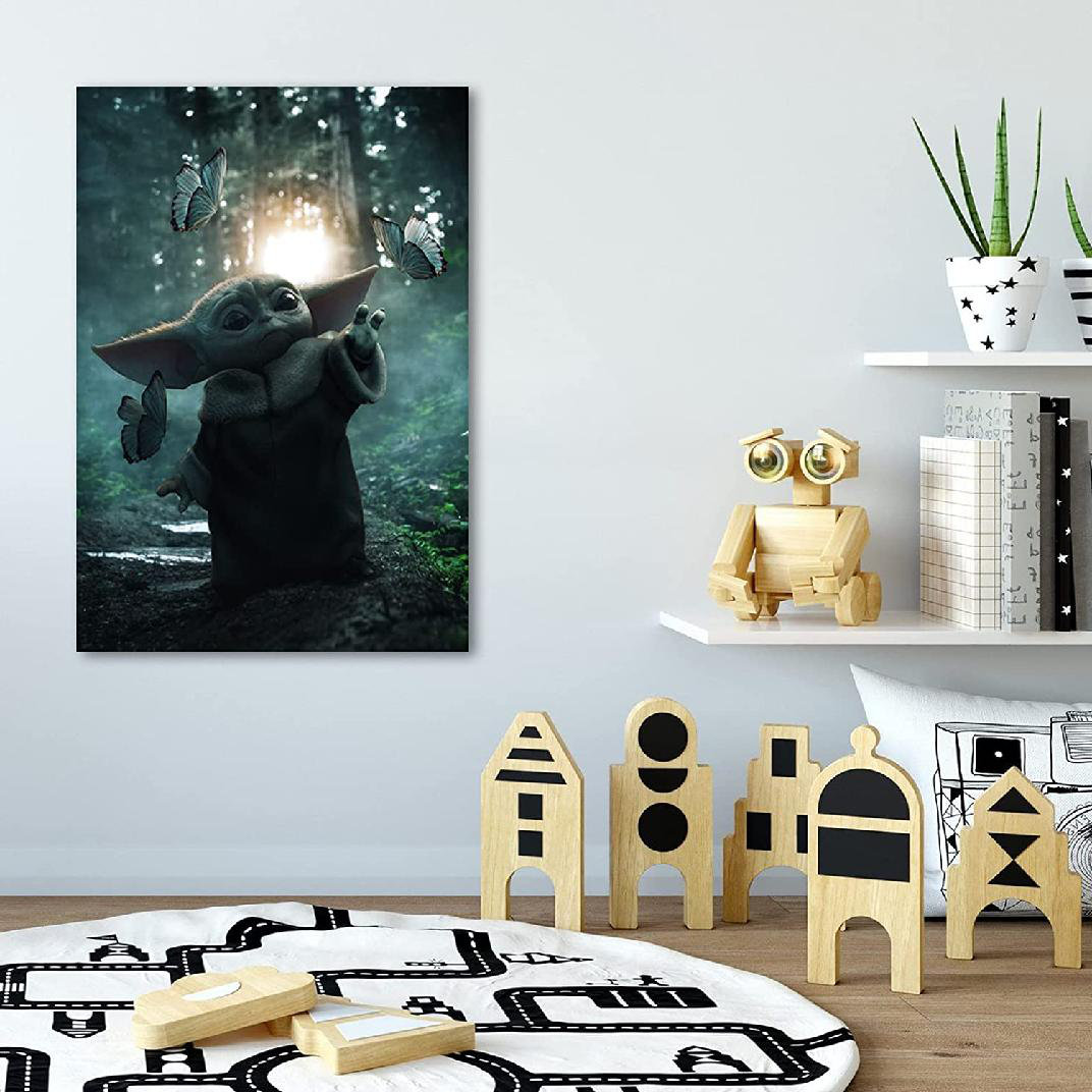 zhiwumaoyi Poster Framed Wall Art Gallery HD Movie Canvas Artwork Gifts ...