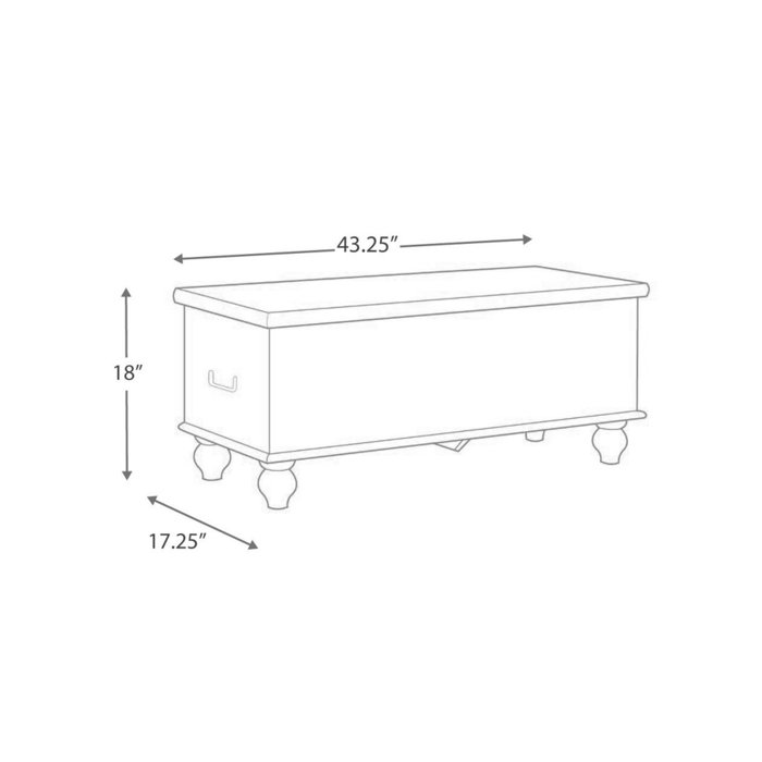 Bungalow Rose Maida Solid Wood Storage Bench & Reviews | Wayfair