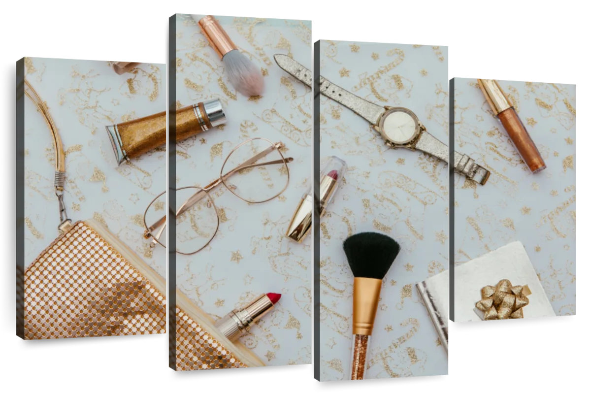 Mercer41 Shuttleworth Gold Makeup Kit | Wayfair