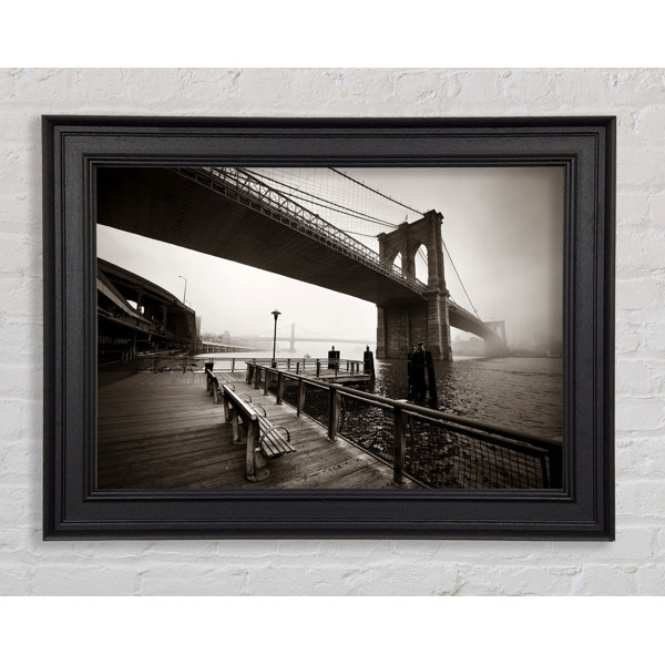 Williston Forge Under The Brooklyn Bridge - Print | Wayfair.co.uk