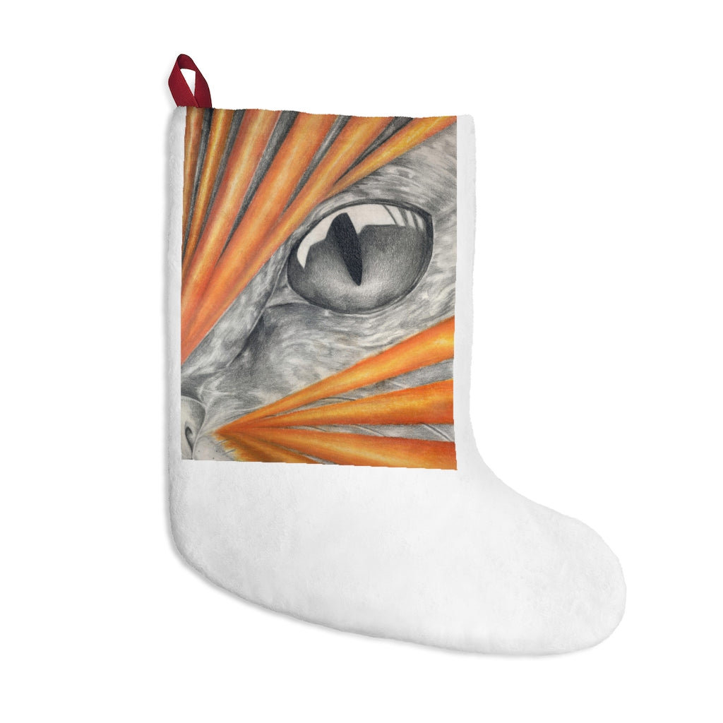 The Holiday Aisle® Cat Rays Christmas Stocking | Wayfair