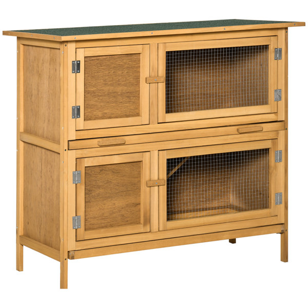 PawHut Rabbit Hutch & Reviews | Wayfair.co.uk