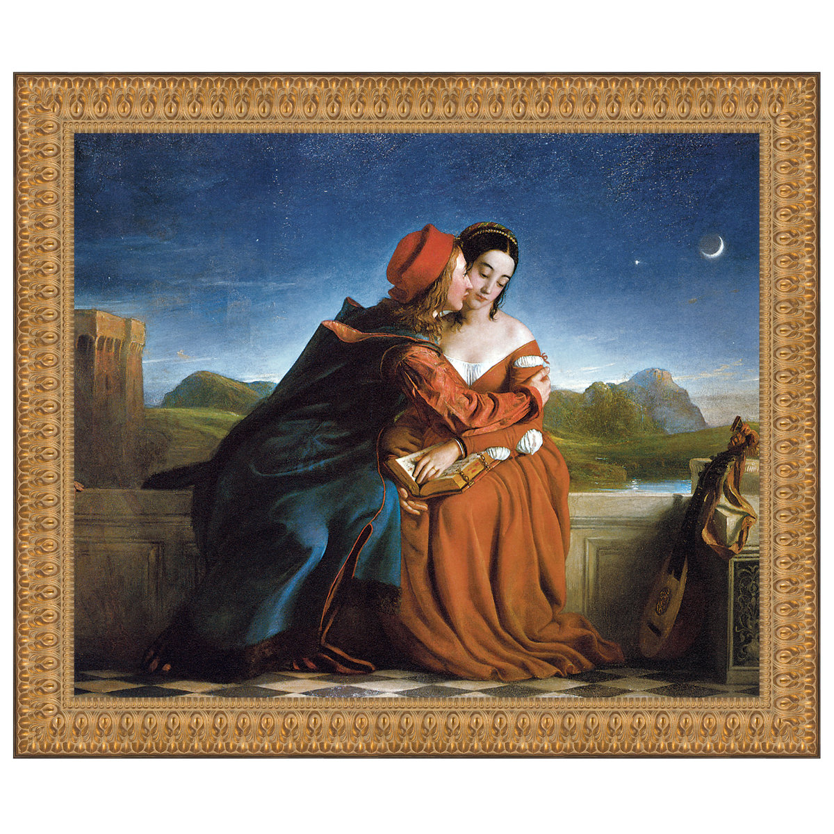 Vault W Artwork Francesca Da Rimini, 1837 by William Dyce Framed ...