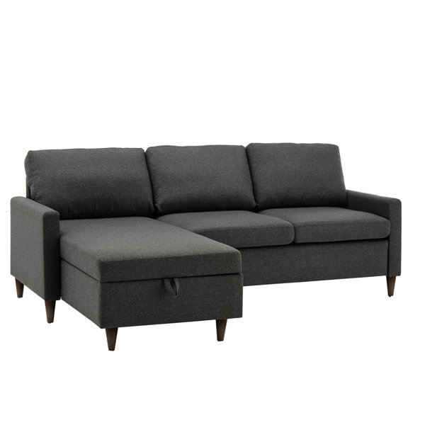 George Oliver Debrah 2 - Piece Upholstered Sectional & Reviews | Wayfair