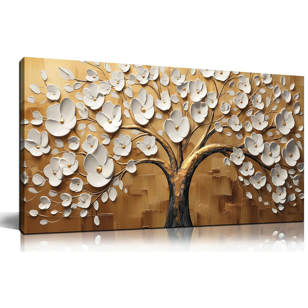 Everly Quinn Large Wall Art For Living Room Bedroom Office Tree Art ...