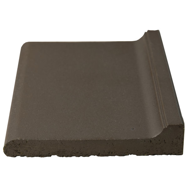 Merola Tile Quarry 5" x 6" Ceramic Klinker Cove Base Tile Trim in ...