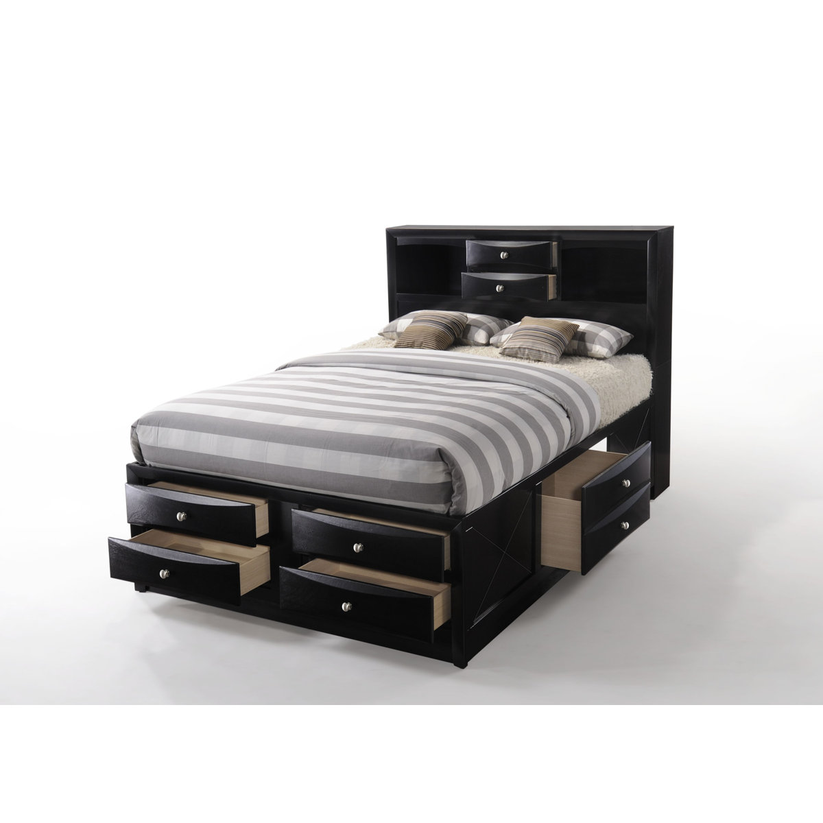 Lark Manor™ Crowson Storage Platform Bed & Reviews | Wayfair