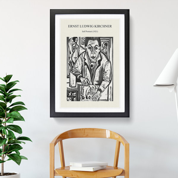 East Urban Home Self Portrait - Picture Frame Painting | Wayfair.co.uk