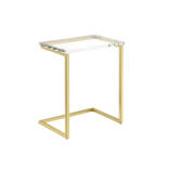 Muniz Lotus Acrylic End Table | Wayfair