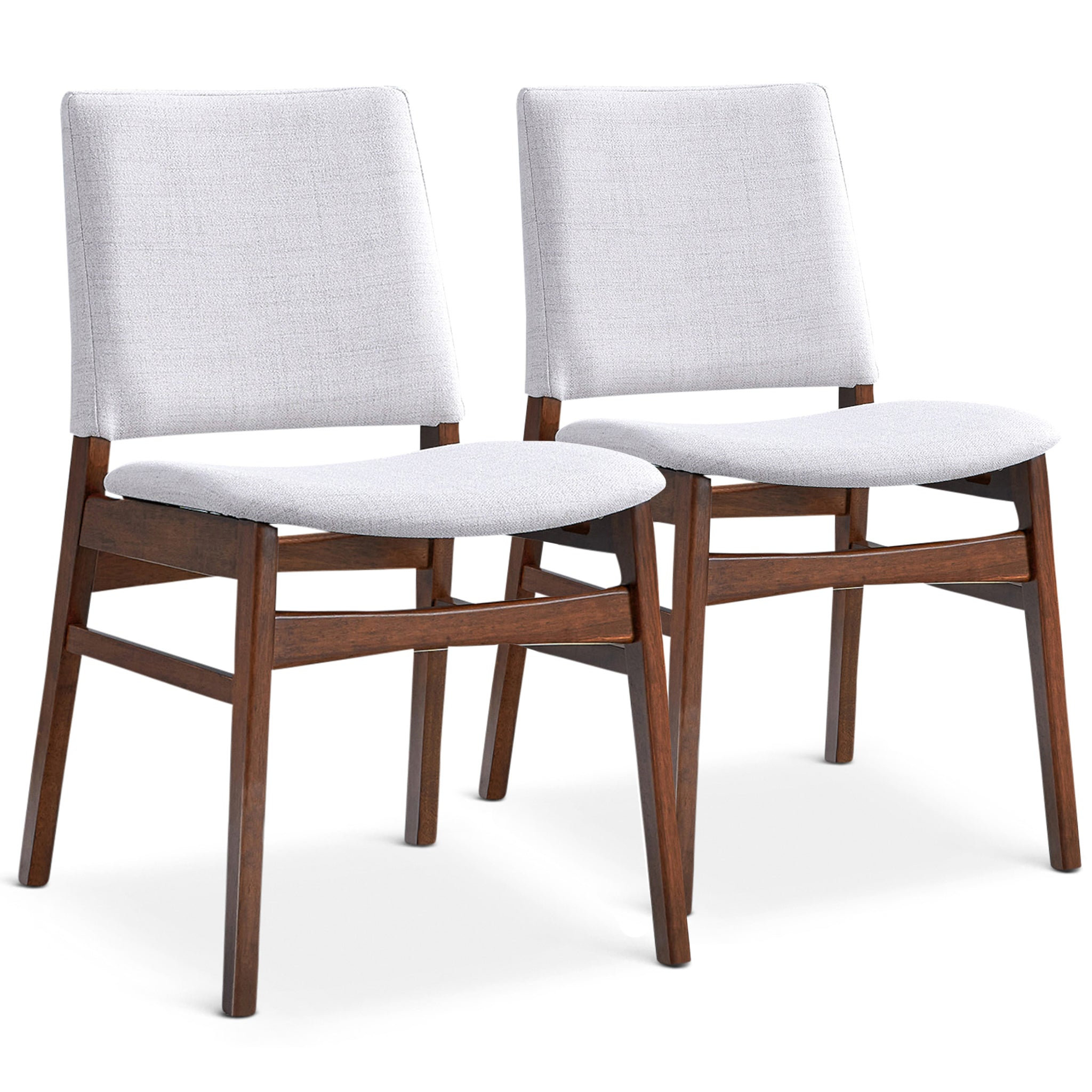 George Oliver Mid-Century Modern Fabric Dining Chair | Wayfair