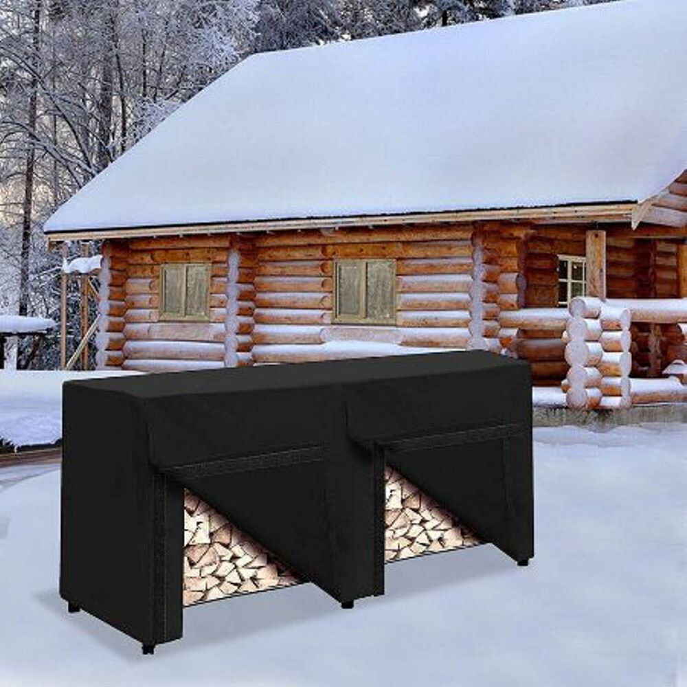 Arlmont & Co. Outdoor Log Rack Cover | Wayfair