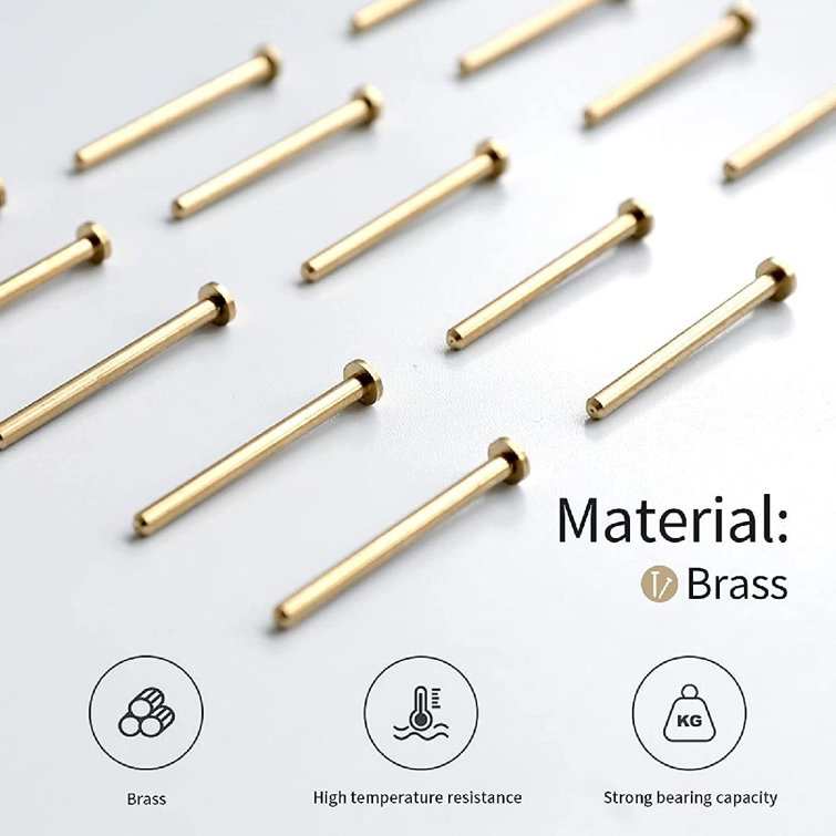 Rebrilliant Wooden Pegboard, Sturdy Peg Board For Walls Modular Grid ...