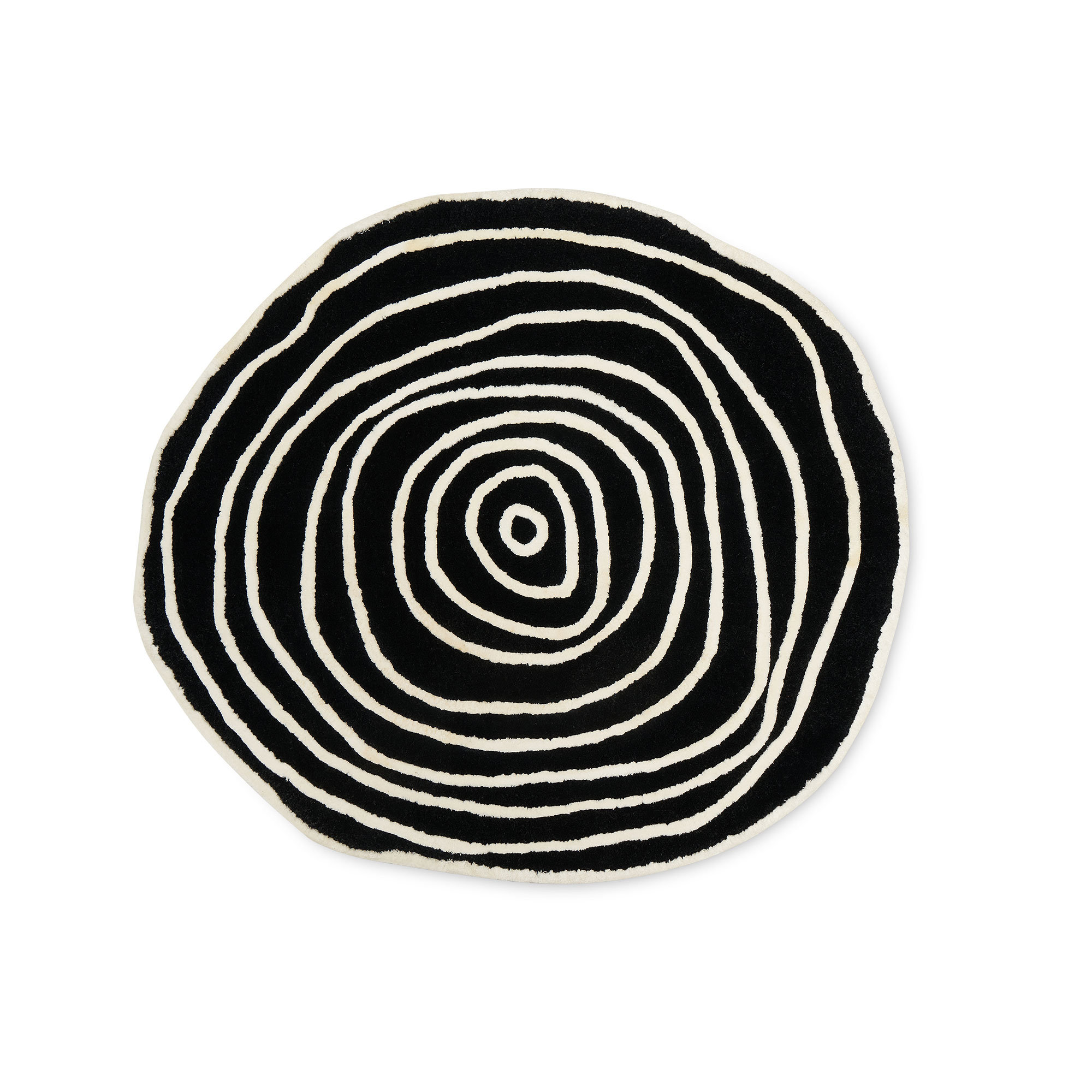 Brayden Studio® Round Corwynn Round 3′3′′ Area Rug | Wayfair