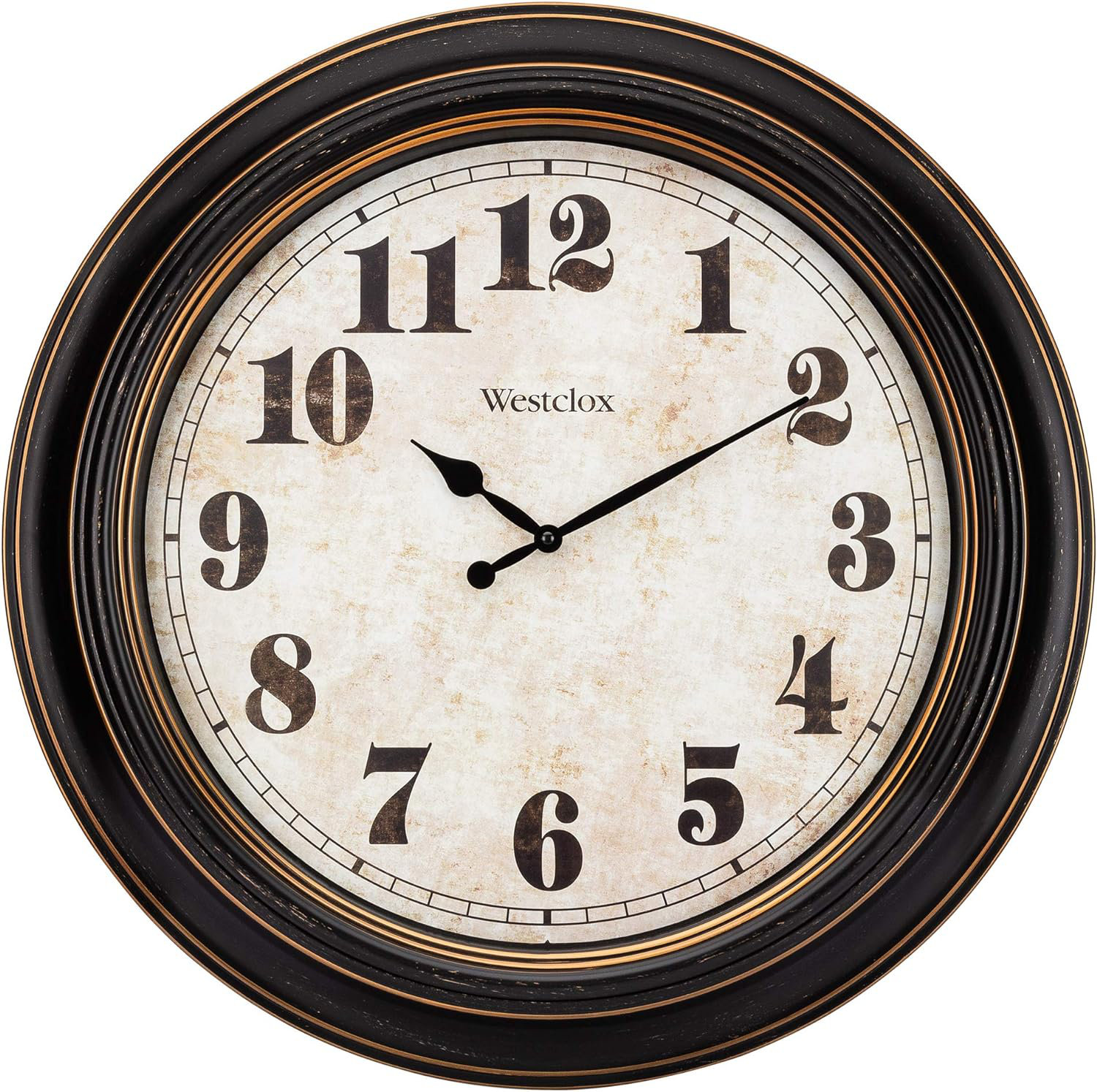 Astoria Grand Traditional Large Wall Clock Battery-Operated Clock For ...