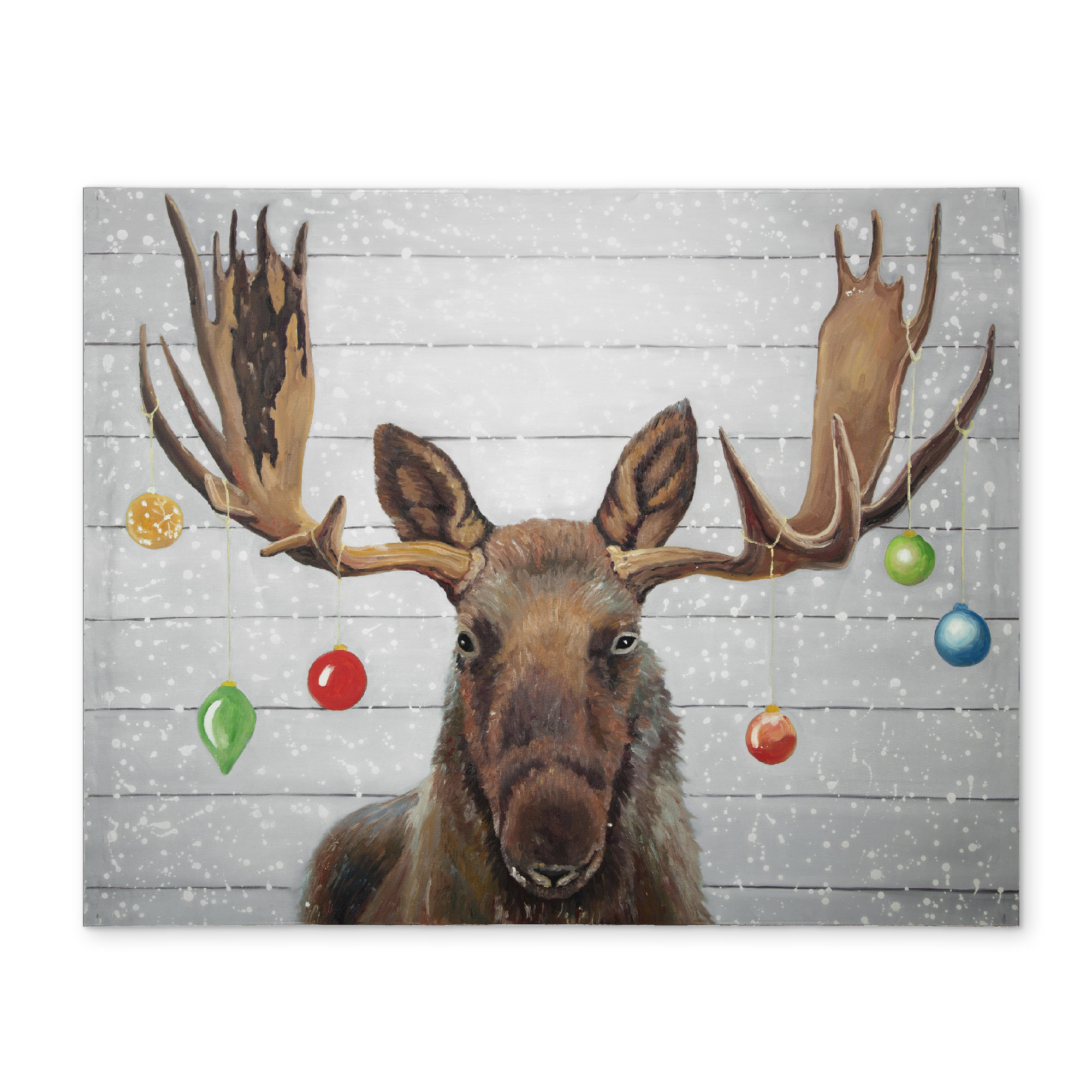 Begin Edition International Inc. Rustic Moose Christmas Balls Placemat ...