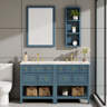 Lark Manor™ Double Bathroom Vanity Free Standing Single Vanity Set with ...