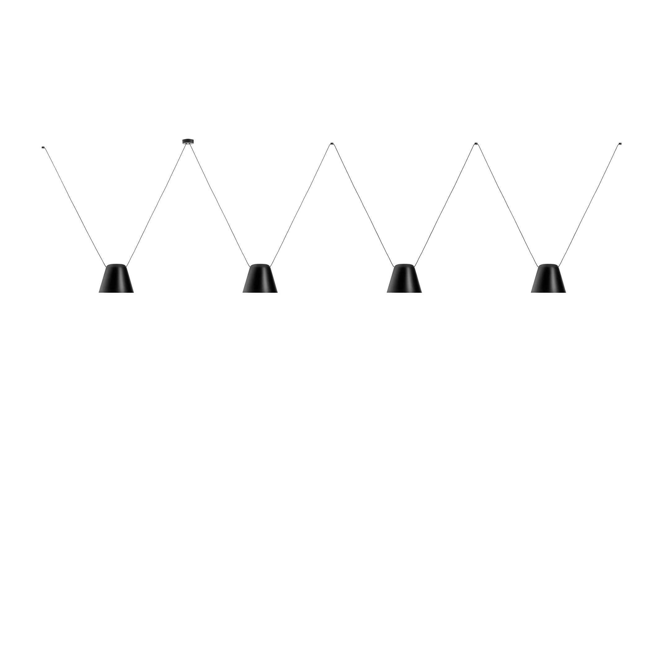 LedsC4 Attic Lateral Pendant Central Canopy Cable 4 Cone | Wayfair