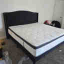 Lark Manor™ Ameera Upholstered Platform Bed & Reviews | Wayfair