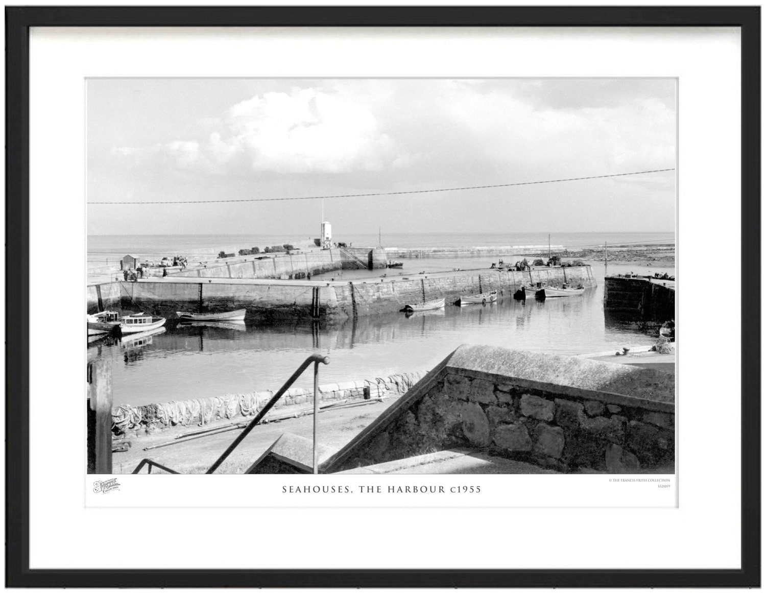 The Francis Frith Collection 'Seahouses, the Harbour C1955' - Picture ...