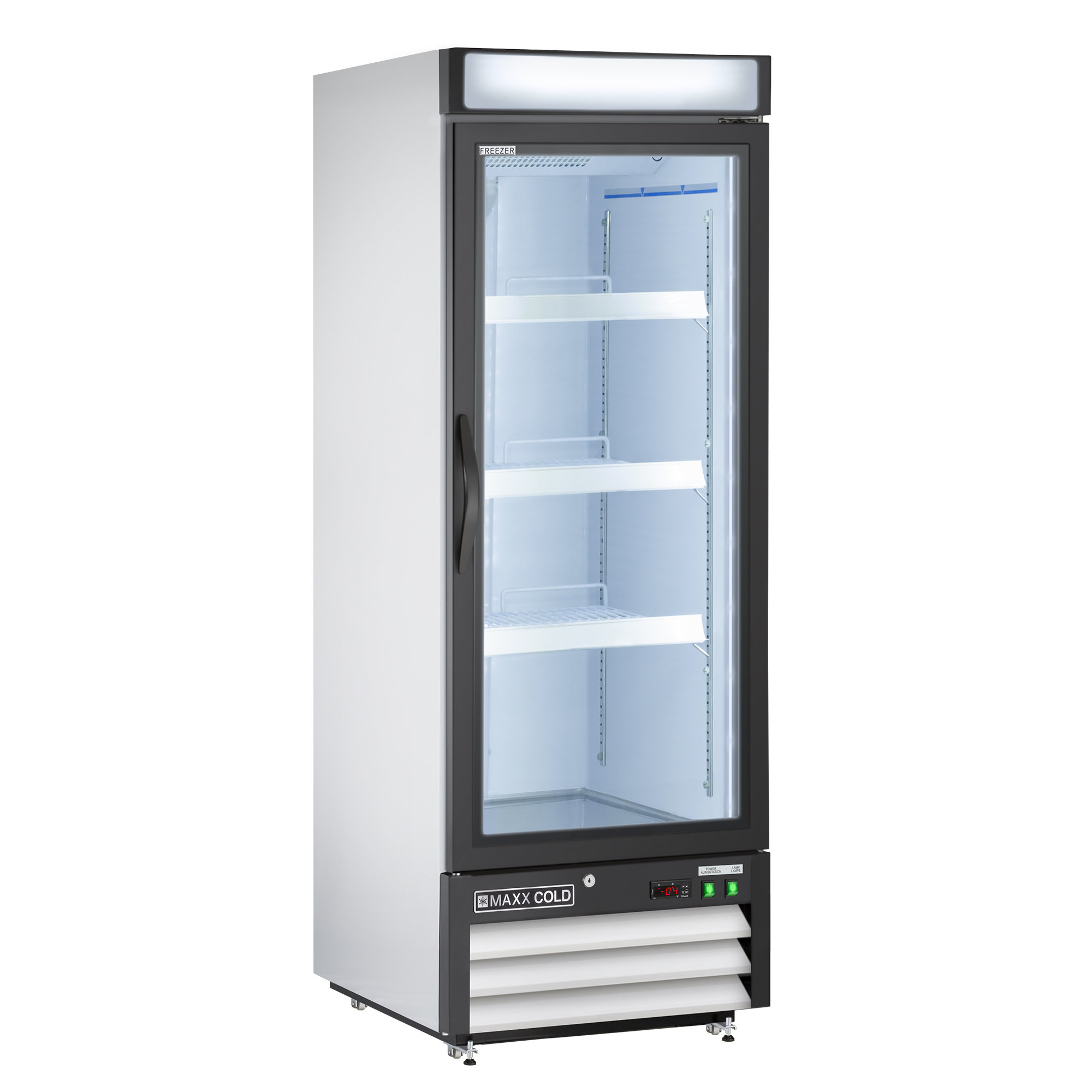 Maxx Cold Single Glass Door Merchandiser Freezer | Wayfair