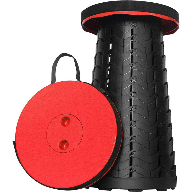 Arlmont & Co. Portable Collapsible Stool with Load Capacity 400lbs ...