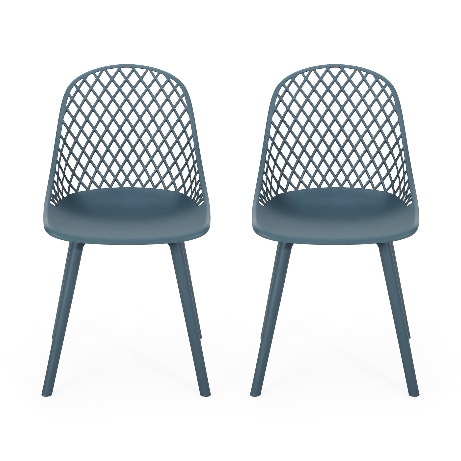 Hokku Designs Weather Lily Chair - For Outdoor Dining With Stable Build ...