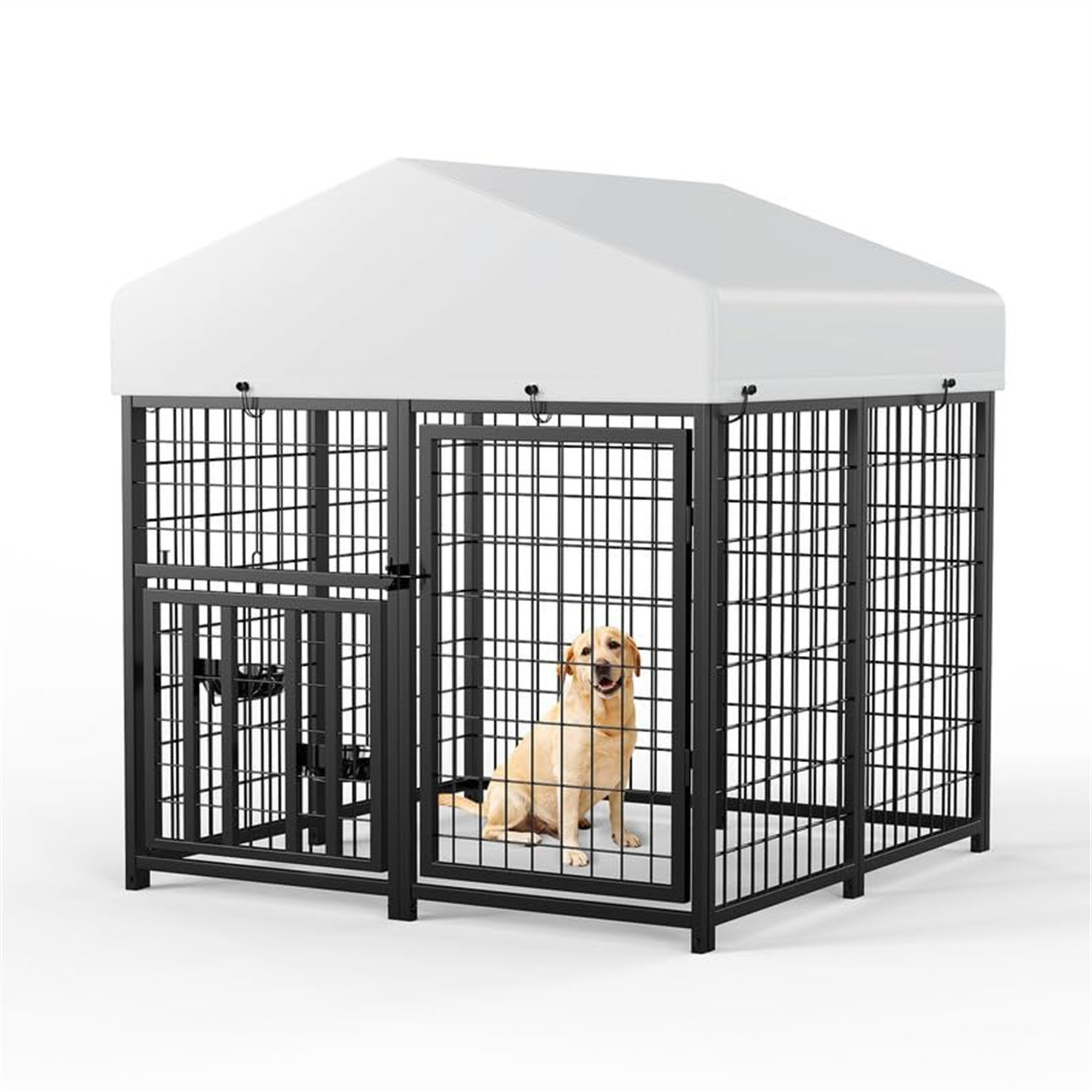 Petal Perfecto Large Dog Kennel Outdoor Pet Pens Dogs Run Enclosure ...