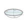 ANZZI Impasto 15.5'' Green Tempered Glass Circular Bathroom Sink with ...