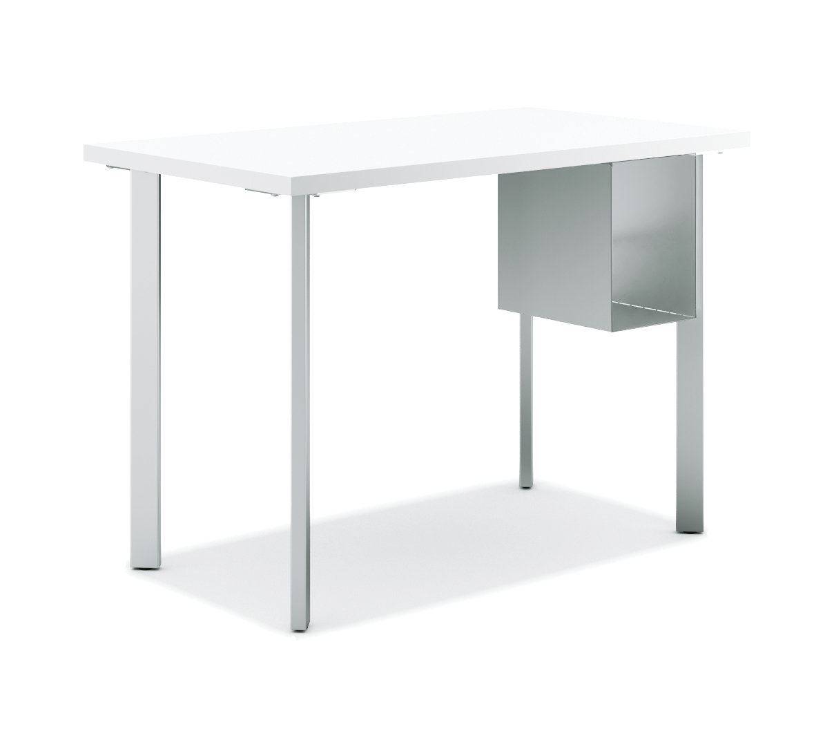 HON Coze Table Desk with U-Storage | Wayfair