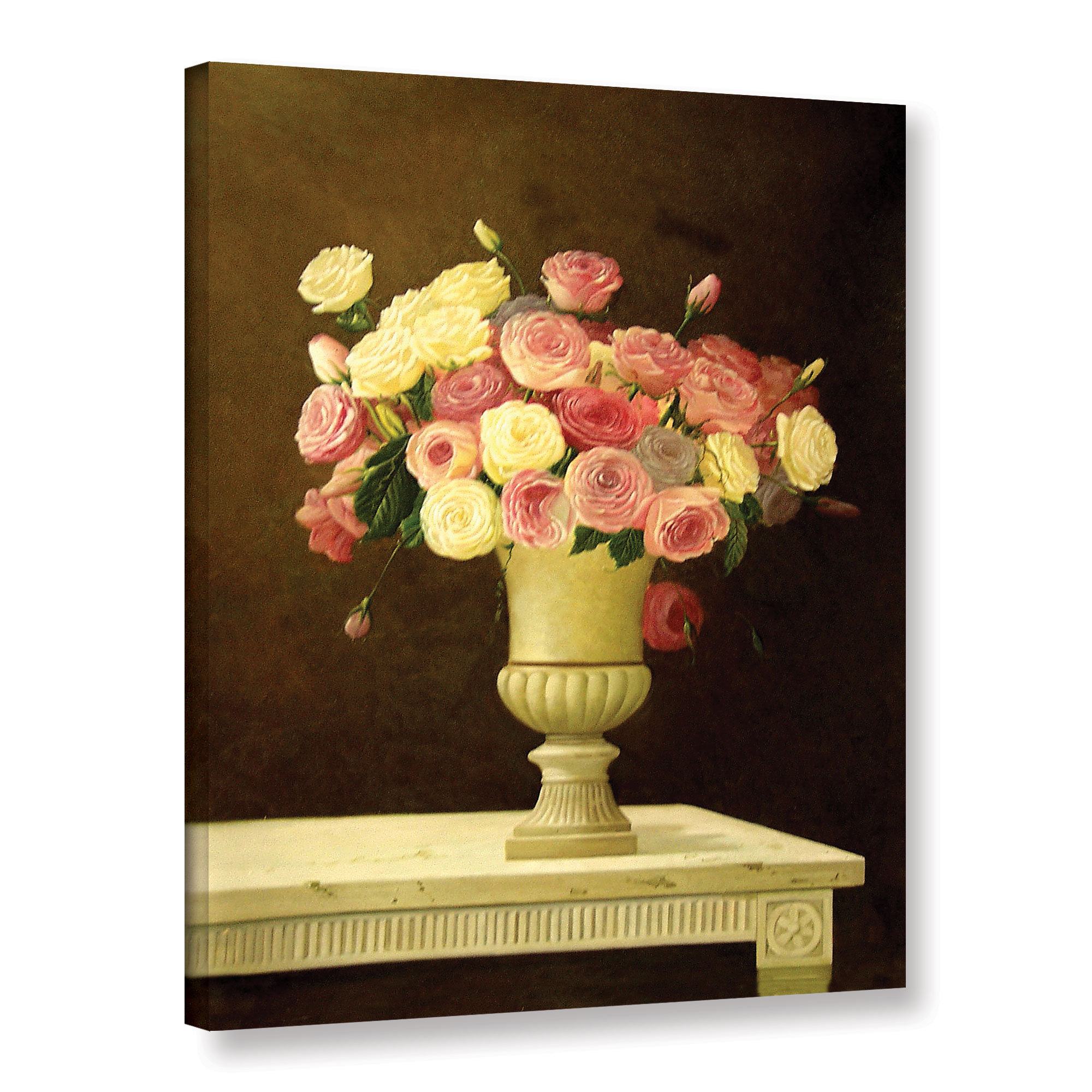 Canora Grey May Roses I Gallery Wrapped Canvas - Wayfair Canada