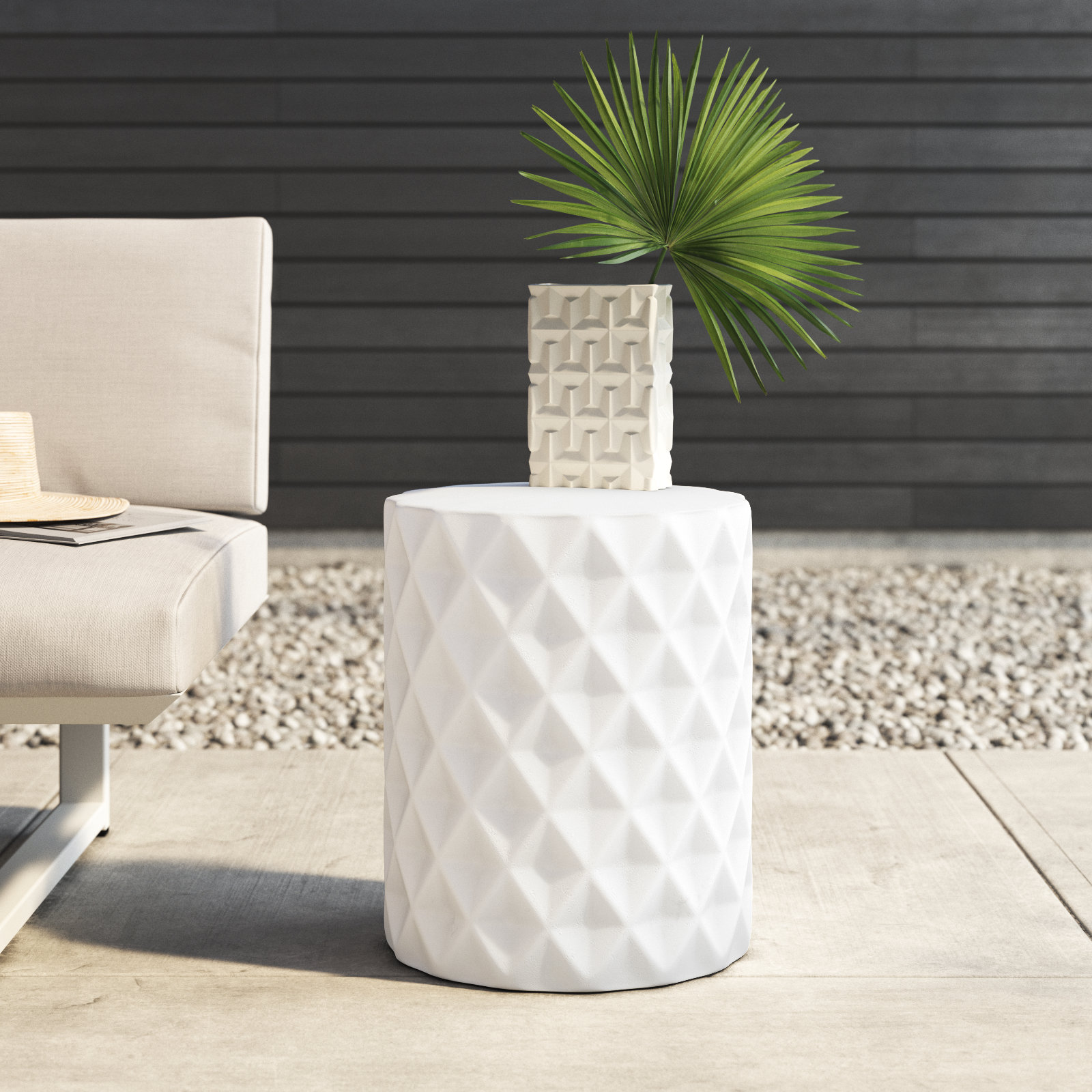 Wade Logan® Enhaut Concrete Side Table & Reviews - Wayfair Canada