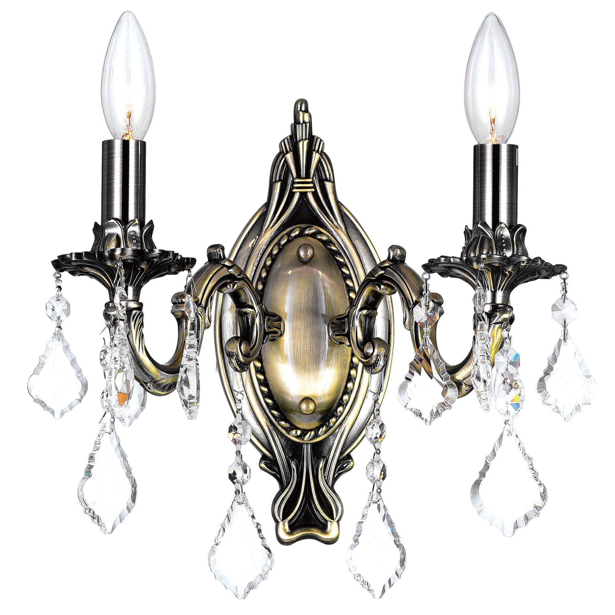 House of Hampton® Hamish 2 - Light Dimmable Candle Wall Light & Reviews ...
