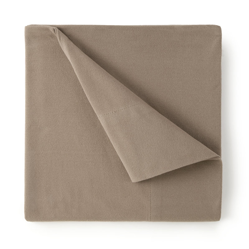 Micro Flannel® Solid Color Deep-Pocket Sheet Set & Reviews | Wayfair