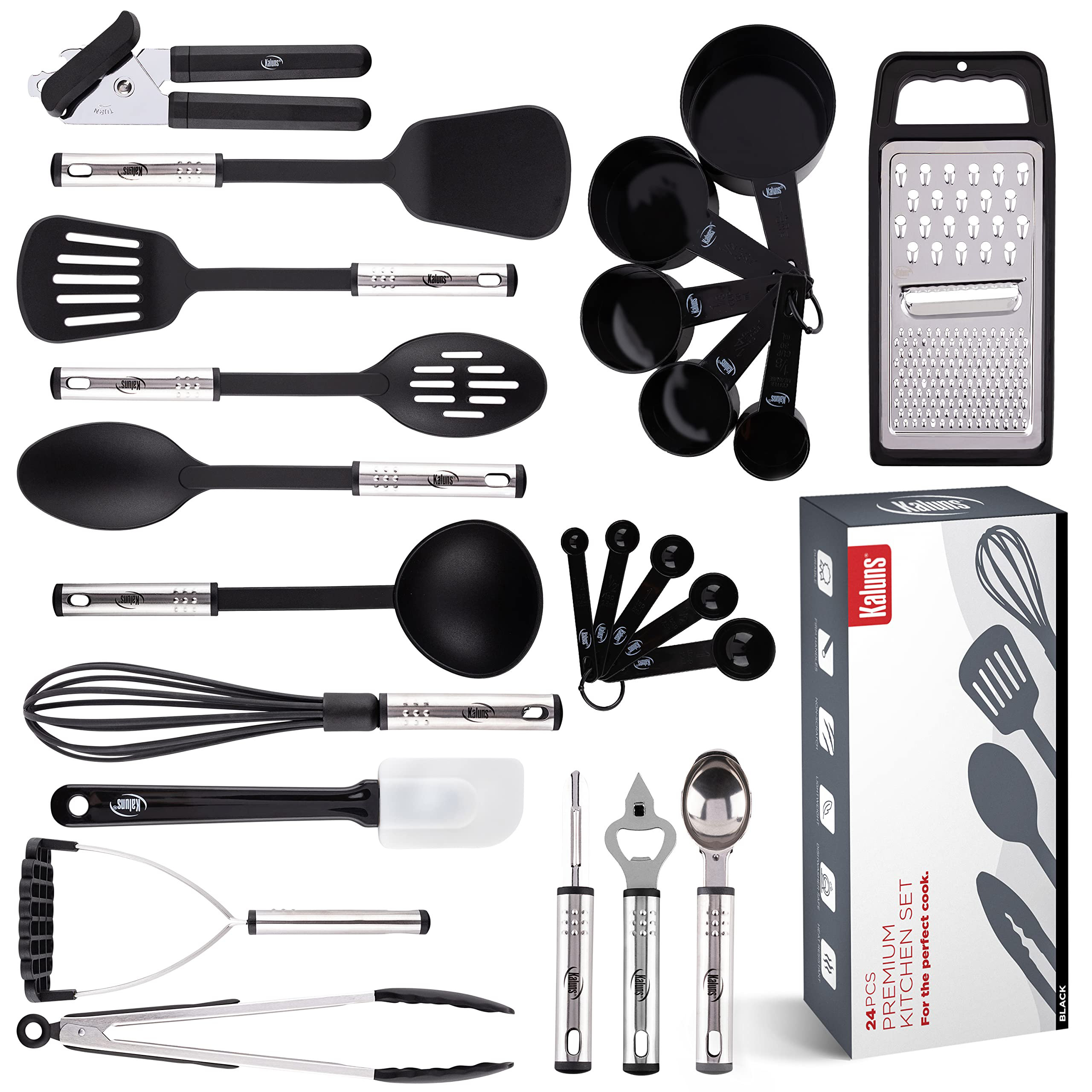 Fish hunter 24 -Piece Assorted Kitchen Utensil Set | Wayfair