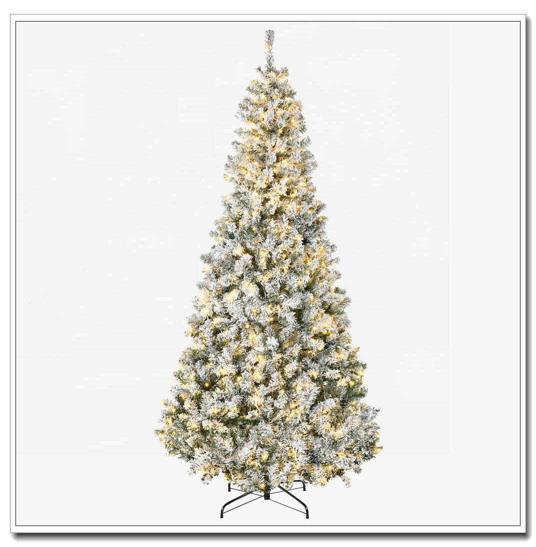 The Holiday Aisle® 7.5ft Tall Prelit Artificial Christmas Tree ,LED ...