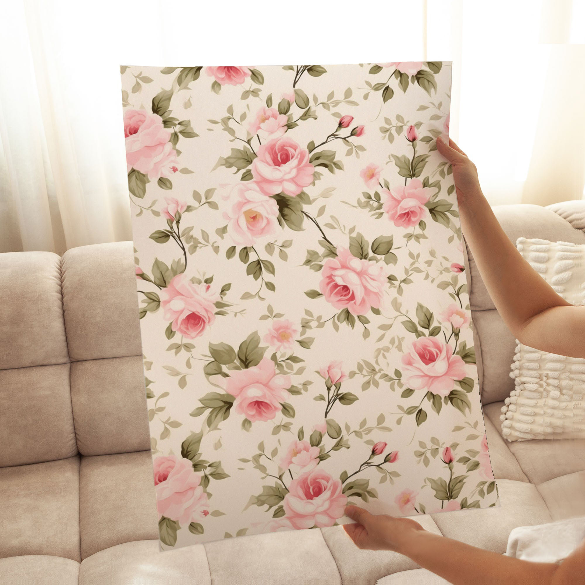 Winston Porter Floral Shabby Chic Rose Flowers XIII Shabby Chic ...