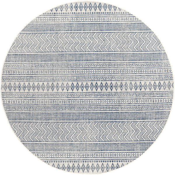 Round Outdoor Rugs You'll Love | Wayfair