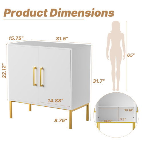 Ebern Designs Jaydien 31.5'' Media Console | Wayfair