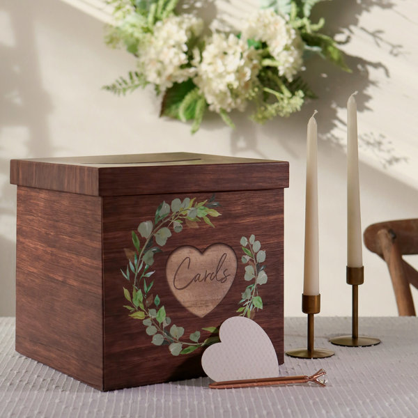 Kate Aspen Paper Card Box | Wayfair