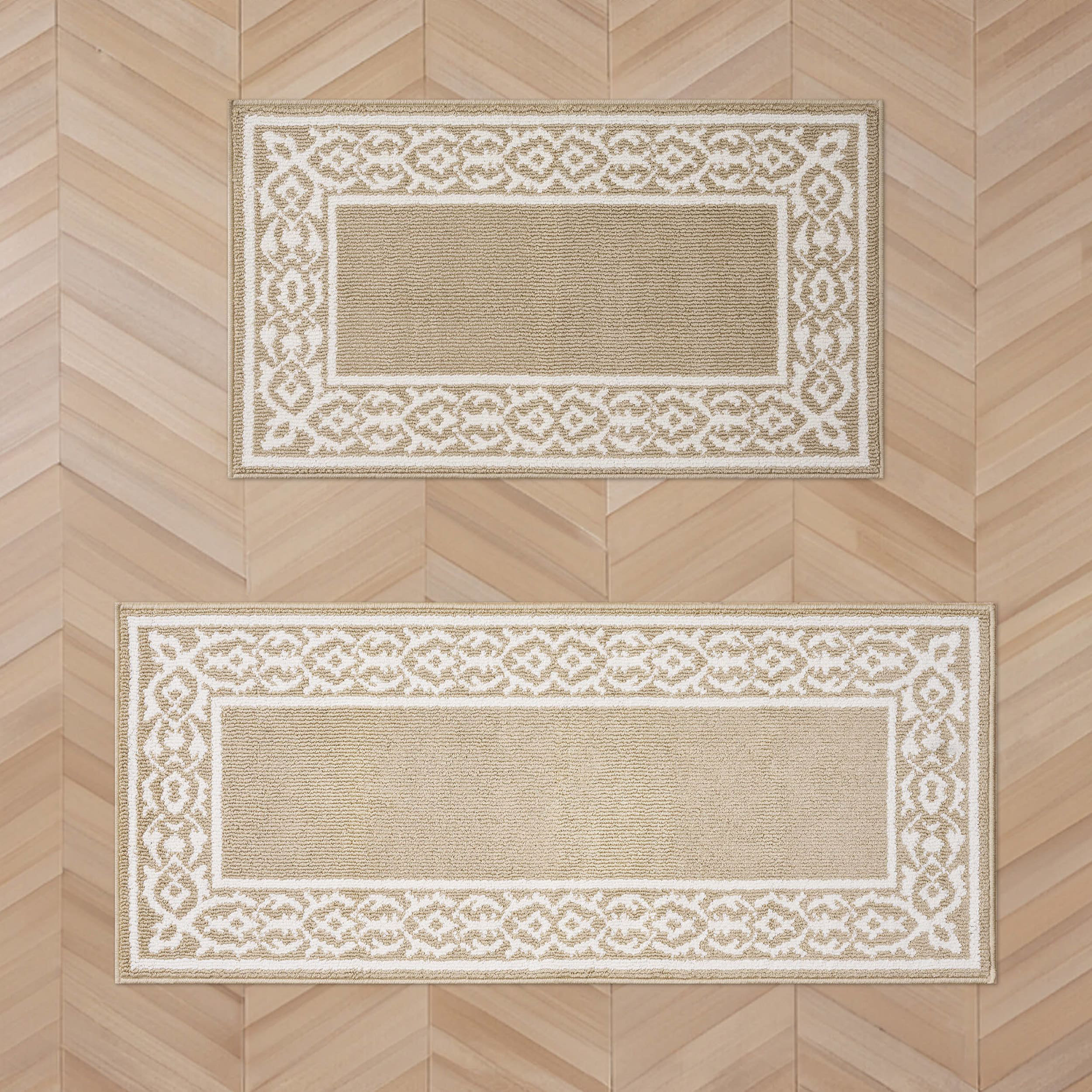 Laura Ashley , Beige Laura Ashley Lorreta Two-Tone All Loop Tufted Rugs ...