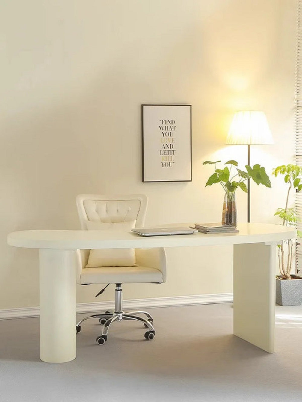 Splendor Furniture Executive Computer Office Desk Workstation Wood ...