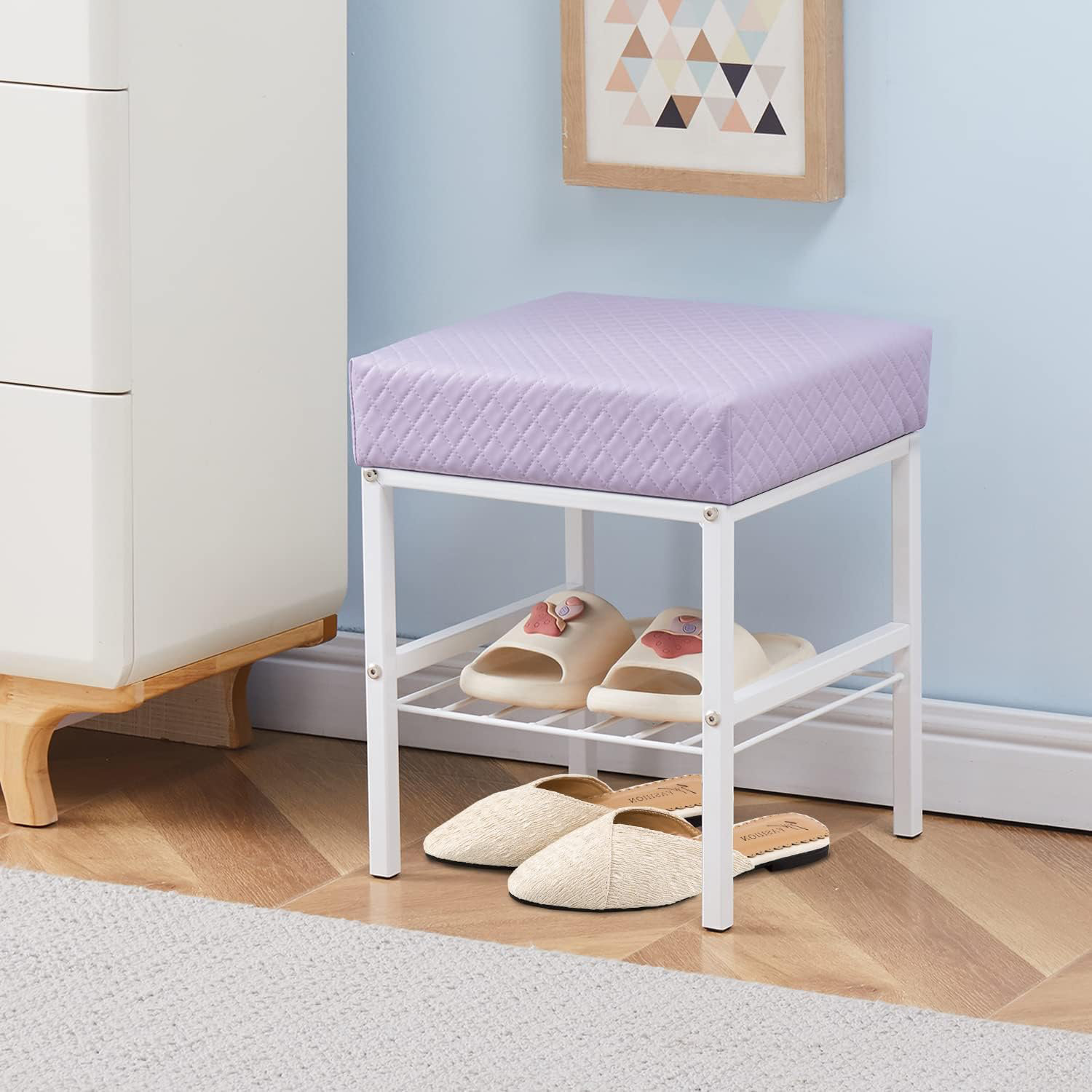 Ebern Designs Multifunctional Vanity Stools Footstool Ottoman - Wayfair ...