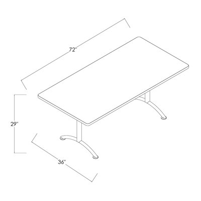 Symple Stuff Curved Conference Table & Reviews | Wayfair