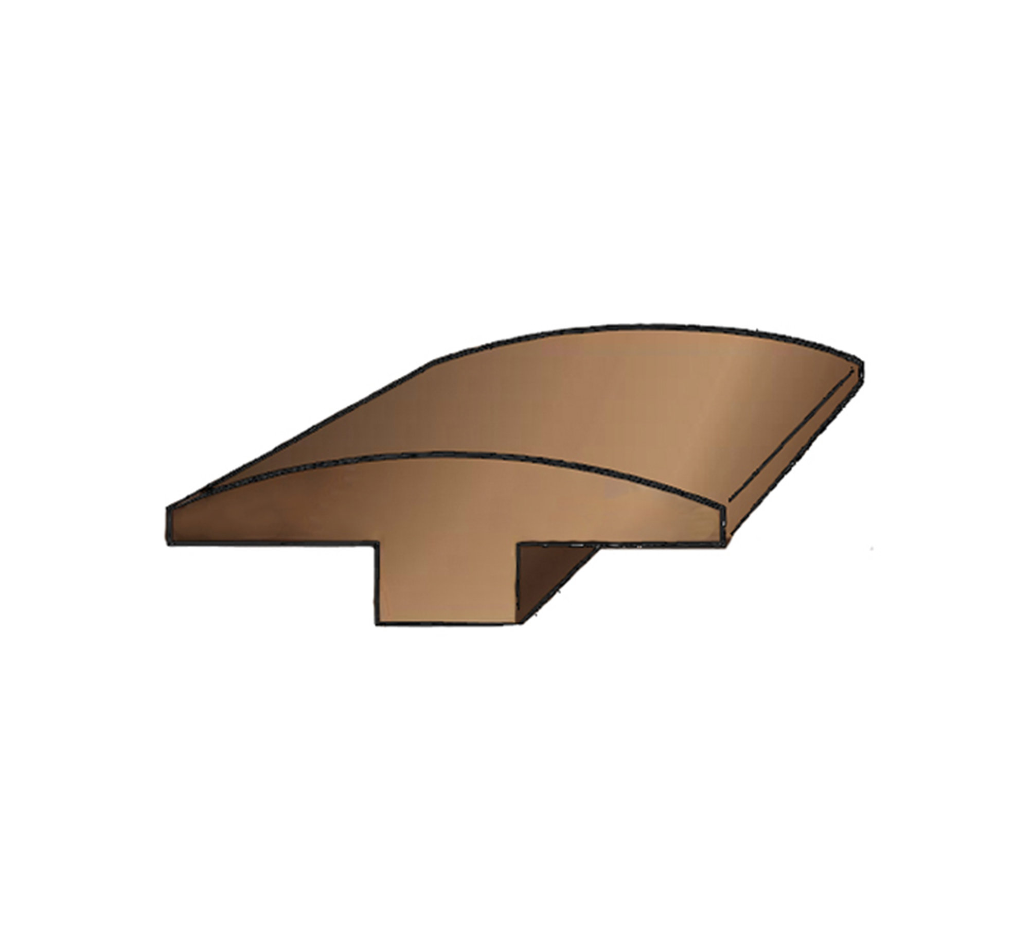 Forest Valley Flooring Vinyl T-Molding in Brown | Wayfair